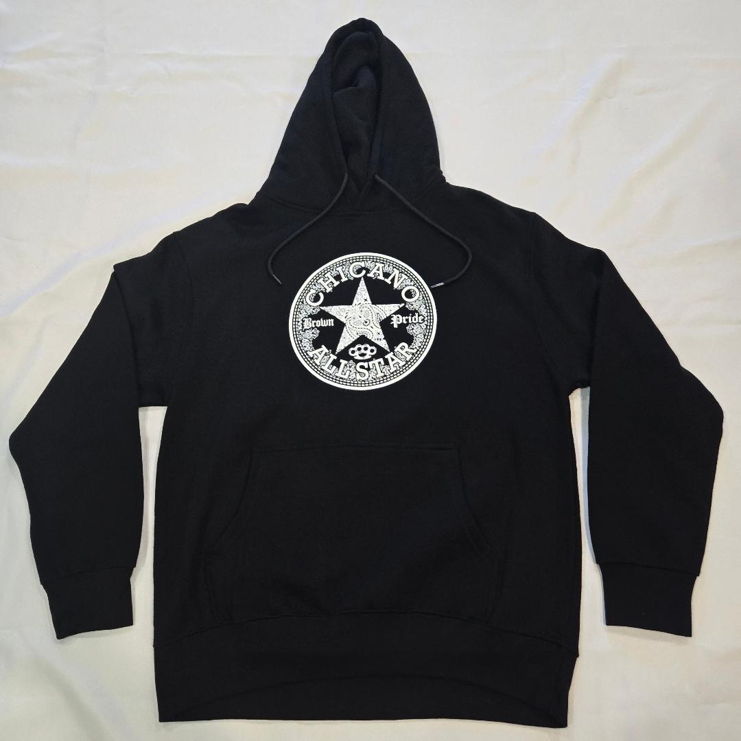 Chicano Allstar Hoodie "Black" – Localz Only